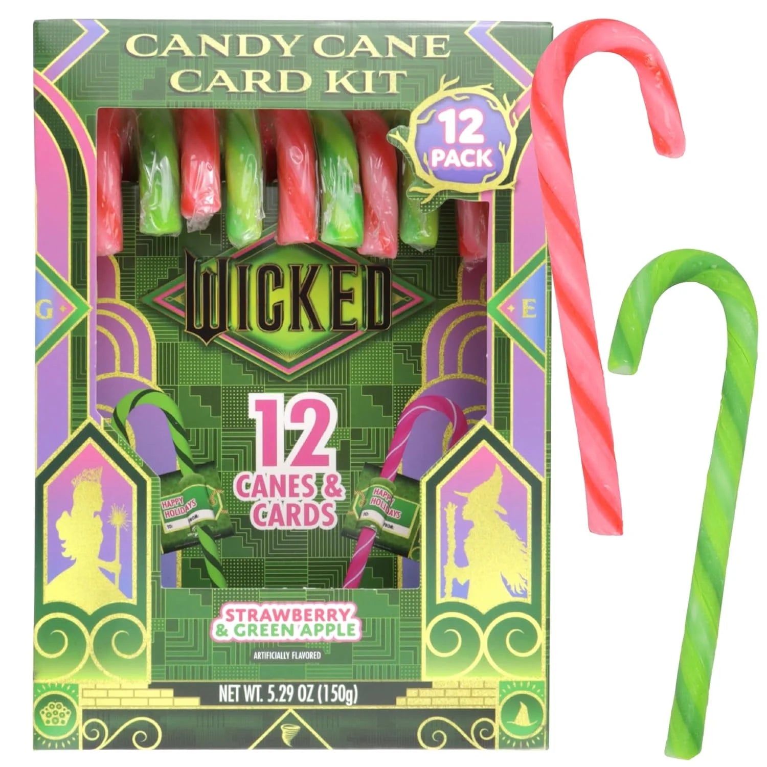 Wicked Candy Cane Card Kit – Sprinkles Candy Bar